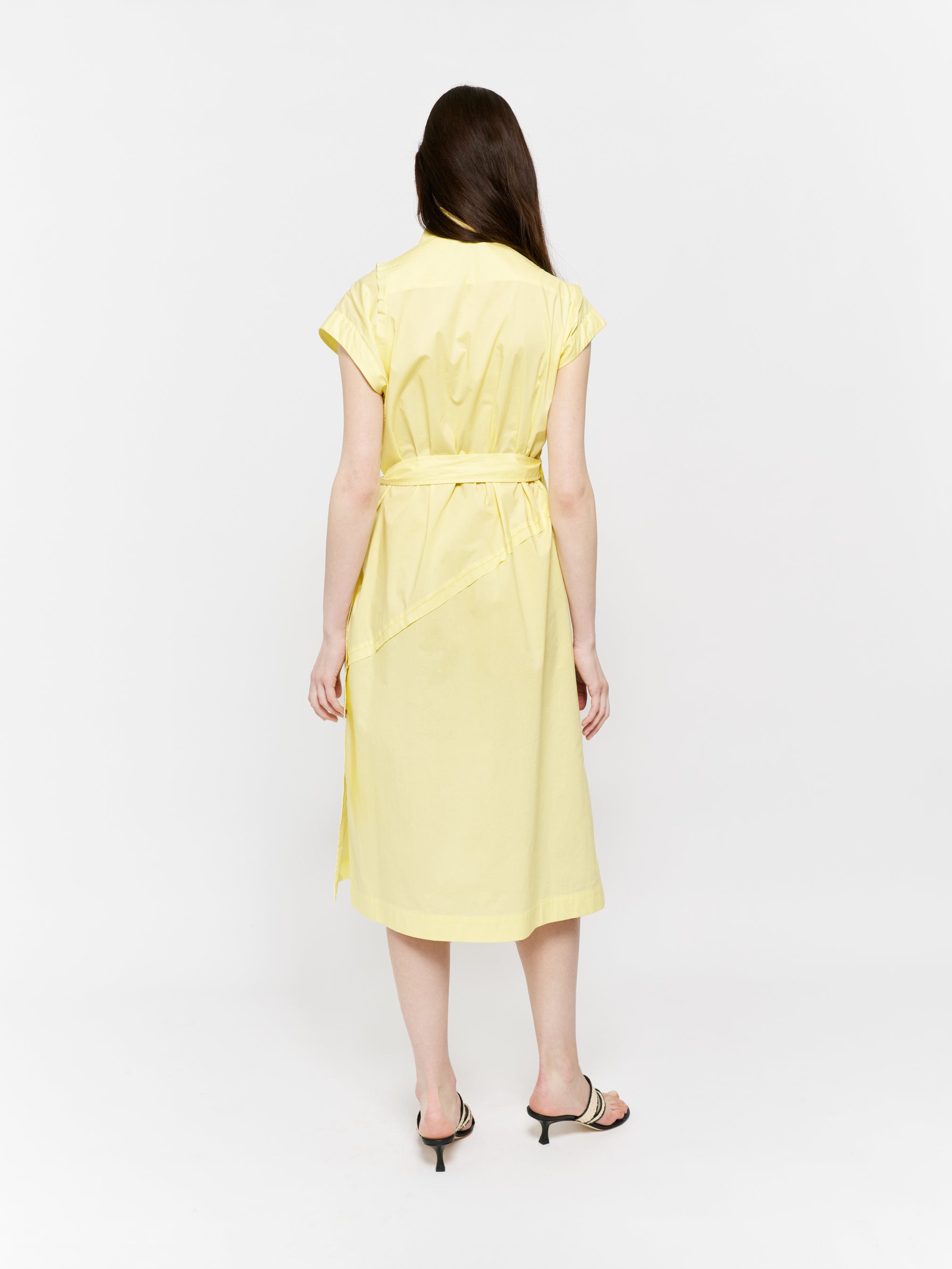 Ain Dress Lemon Yellow - EUDON CHOI